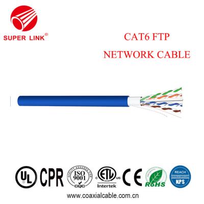 China Free sample available 23awg FTP Cat6 lan cable made in china for sale