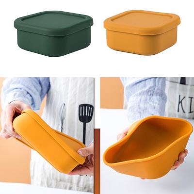 Cina Contenitore da pranzo in silicone senza odore in vendita