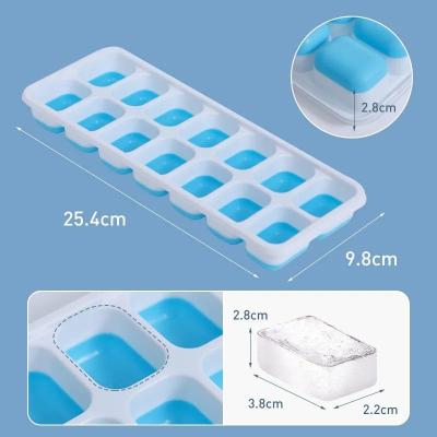 Cina Pratici cubetti di ghiaccio in silicone, senza odore, e multifunzione, con vassoi flessibili per il ghiaccio in vendita
