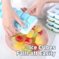 China Practical Silicone Ice Cubes Odorless , Multifunctional Flexible Ice Trays for sale