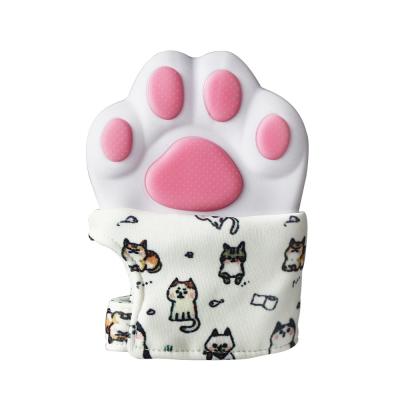 Cina Denti di silicone personalizzati, senza odore, riutilizzabili, giocattoli da masticare multifunzionali per bambini. in vendita
