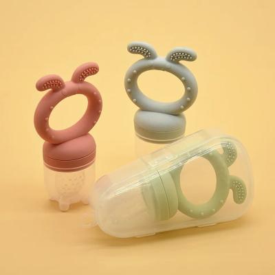 Cina Non tossico silicone baby teether ciuccio libero da BPA leggero in vendita
