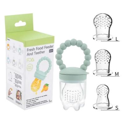 Cina Alimenti durevoli Silicone Baby Teether Morbido Flessibile Inoffensivo Libero di BPA in vendita