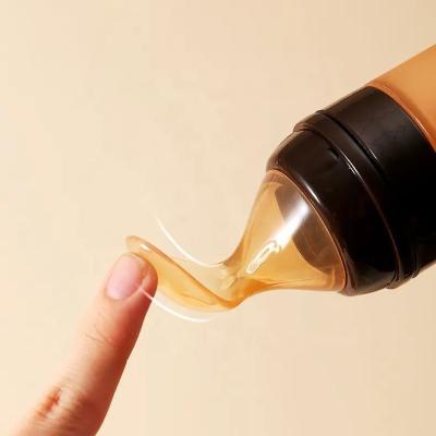 Cina Strumenti per l'alimentazione del bambino in silicone cucchiaio per biberon Multiscene innocuo in vendita