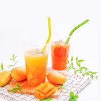 China Odorless Silicone Cocktail Straws For Hot Drinks Durable Multicolor for sale