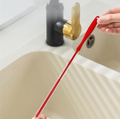 Cina Spazzola di paglia in silicone leggera riutilizzabile flessibile in vendita