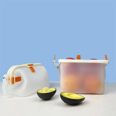 中国 多彩のシリコンシロップロック 再利用可能 便利なシリコンコンテナ 冷蔵庫 販売のため