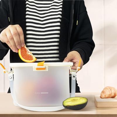 中国 多彩のシリコンシロップロック 再利用可能 便利なシリコンコンテナ 冷蔵庫 販売のため