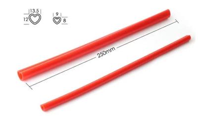 Cina Slammi di silicone pieghevoli inossidabili, a forma di cuore, non tossici, portatili in vendita
