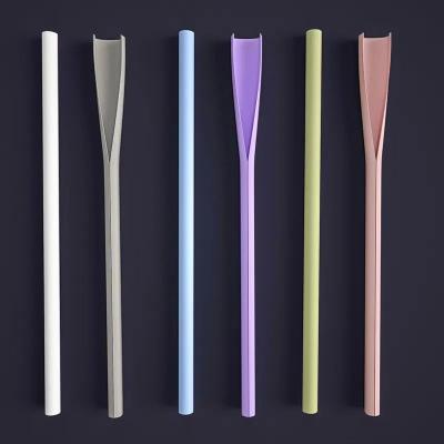 Cina Collabile Riutilizzabile di paglia di silicone multicolore pieghevole per bere in vendita