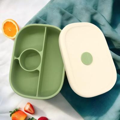 中国 耐久性 ベントボックス 蓋付き シリコン コンテナ 携帯型 無毒 販売のため
