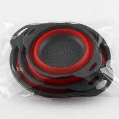 中国 毒性のないシリコン 折りたたむコランダー ステーナー 無臭 多用途 販売のため