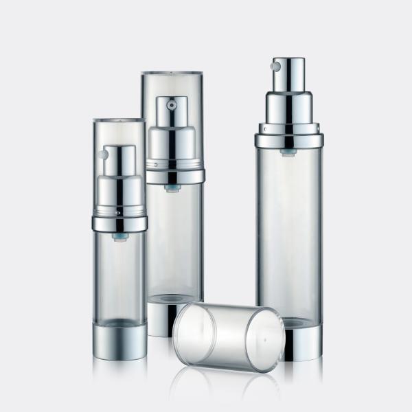 Personal Care Airless Pump Bottles PETG Material OEM / ODM Acceptable GR233A/B/C/G