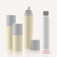 China Airless Bottles GR224A Refillable Inner Bottle PETG Outer Bottle for sale