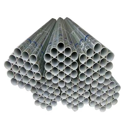 Cina Tubo d'acciaio galvanizzato immerso caldo di programma 40 di ASTM Q195 intorno alla metropolitana d'acciaio vuota Q235 Q345 in vendita