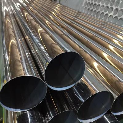 Cina 304 201 tubo 2205 dei tubi di acciaio inossidabile ha spazzolato la metropolitana senza cuciture dello specchio in vendita