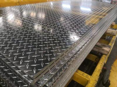 Cina lo specchio di alluminio a quadretti di alluminio dello strato dello strato H112 del piatto di 1060-H24 O ha spazzolato 1060 in vendita