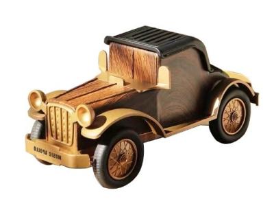 China Classic creative vintage retro car style classic bracket car Bluetooth speaker subwoofer mini portable gift home for sale