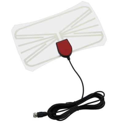 China Indoor hdtv antenna digital,tv antenna,VHF UHF transparent antenna,ATSC mini antenna,DTMB DVB-T antenna,free view tv for sale