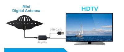 China UFO European and American HDTV indoor TV antenna ,dvb-t2 ATSC thin HDTV antenna,digital tv antenna,portable tv antenna for sale