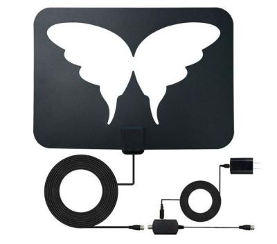 China Factory supply hd clear vision tv indoor antenna ,indoor tv antenna with sucker,digital HDTV antenna for sale