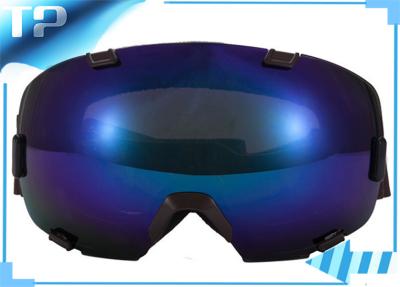 China Jugend-schwarze Restlicht-Ski-Schutzbrillen, flüssige Bild-Schnee-Schutzbrillen mit klarer Linse zu verkaufen