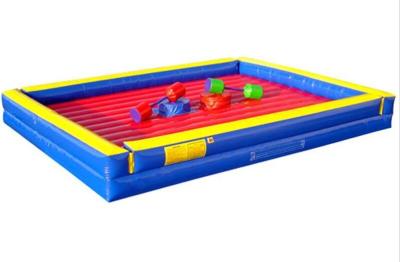 China OEM 0.5mm PVC Inflatable gladiator jousting jousting sticks battle, inflatable jousting arena for kids for sale