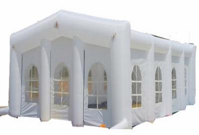 China Inflatable Wedding Tent OEM 0.4mm PVC tarpaulin or PVC vinyl inflatable giant tents for events or parties for sale