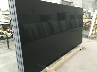 Cina Lastre nere della pietra del quarzo del centro espositivo utilizzate nel porta-sapone del bagno in vendita