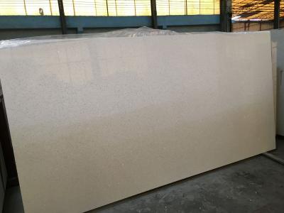 Cina Dimensione artificiale di abitudine della pietra del quarzo del controsoffitto bianco dello specchio in vendita