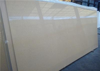 Cina Lastra beige pura artificiale della pietra del quarzo per resistenza della macchia del controsoffitto e nessuna radiazione in vendita