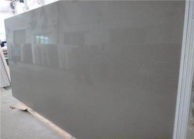 Cina Le lastre artificiali grige della pietra del quarzo per le mattonelle della parete della decorazione, quarzo hanno costruito i controsoffitti di pietra in vendita