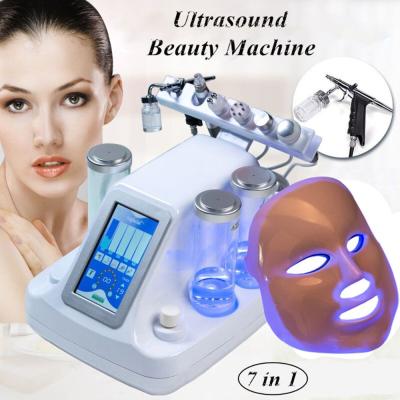 Cina Acqua Dermabrasion 7 di pulizia facciali della buccia della pelle in 1 attrezzatura facciale di bellezza in vendita