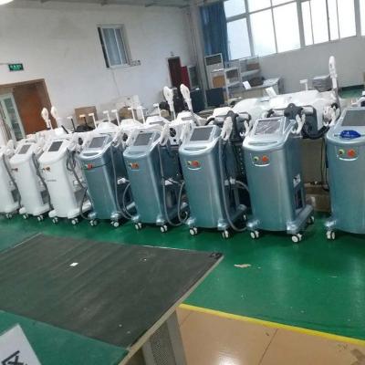 China Fast Hair Removal Ipl Skin Rejuvenation Machine Touch Lcd Screen With 2 Handle for sale