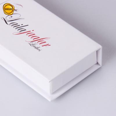 China Leeg Verpakkend de Dooskarton van de Douanewimper/het Stijve Materiaal van Art Paper/van het Met een laag bedekte Papier Te koop