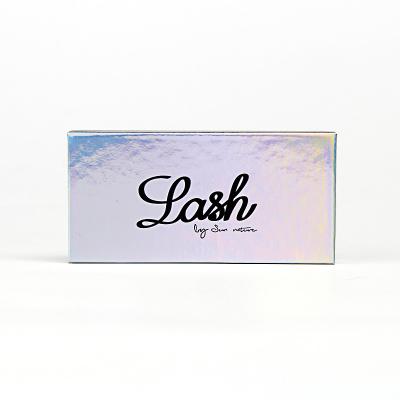 Cina Contenitori d'imballaggio Lash Box With Logo Custom olografico di ciglio di carta in vendita