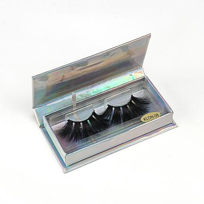 Cina Contenitori d'imballaggio Lash Box With Logo Custom olografico di ciglio di carta in vendita