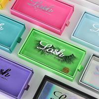 China Empty Transparent PVC Drawer Eyelash Box False Eyelash Packaging Box for sale