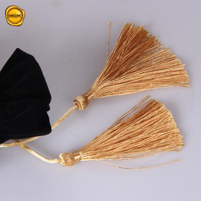 Cina Borsa d'imballaggio del cordone su ordinazione di Logo Non Woven Fabric Black per il cosmetico in vendita