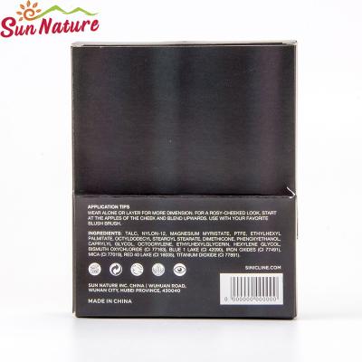 Cina Logo Paper Cosmetic Packaging Boxes su ordinazione con la lucentezza del labbro dell'inserzione che imballa per il contenitore di rossetto in vendita