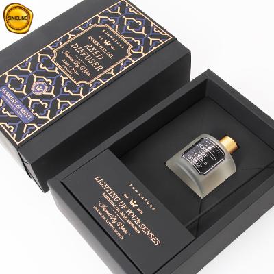 Cina Abitudine premio bollata di lusso cartone rigido fatto a mano regalo cosmetico scatola d'imballaggio del profumo unico in vendita