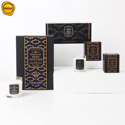 Cina Modello dell'oro di Luxry che stampa la scatola su misura del profumo di Fragance Packaing del cartone di progettazione in vendita
