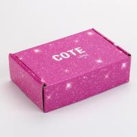 China Customized Size Beauty Packaging Pink Corrugated Mailer Boxes for sale