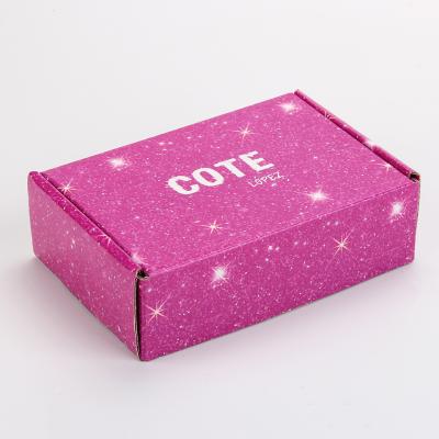 Cina Bellezza su misura di dimensione che imballa i contenitori ondulati rosa di bollettino in vendita