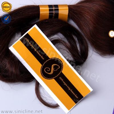 Cina 3CM Matte Paper Sticker Labels Paper smontabile 70MM per l'estensione dei capelli del pacco dei capelli in vendita