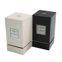 China Custom Printed Luxury Cardboard Perfume Bottle Packaging Boxes With Foam Insert for sale