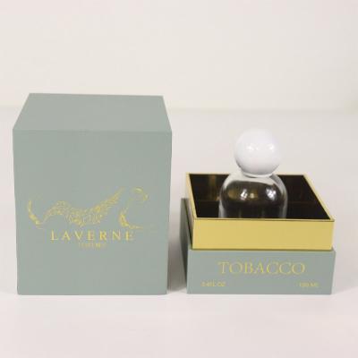 Cina Contenitore d'imballaggio stampato su ordinazione di regalo della bottiglia di Logo Paper Cardboard Perfume Glass con l'inserzione della schiuma in vendita