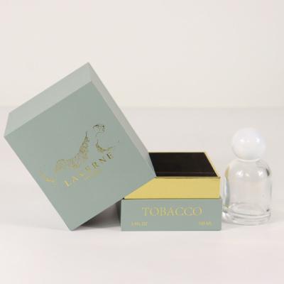 Cina Contenitore d'imballaggio stampato su ordinazione di regalo della bottiglia di Logo Paper Cardboard Perfume Glass con l'inserzione della schiuma in vendita