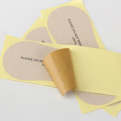 Cina l'autoadesivo di carta kraft di igiene di 50mm x di 110mm identifica la stampa per l'abbigliamento dello Swimwear in vendita