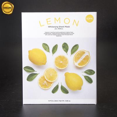 Cina Scatola personale di Eco Sugar Cane Paper Facial Mask Packaging in vendita